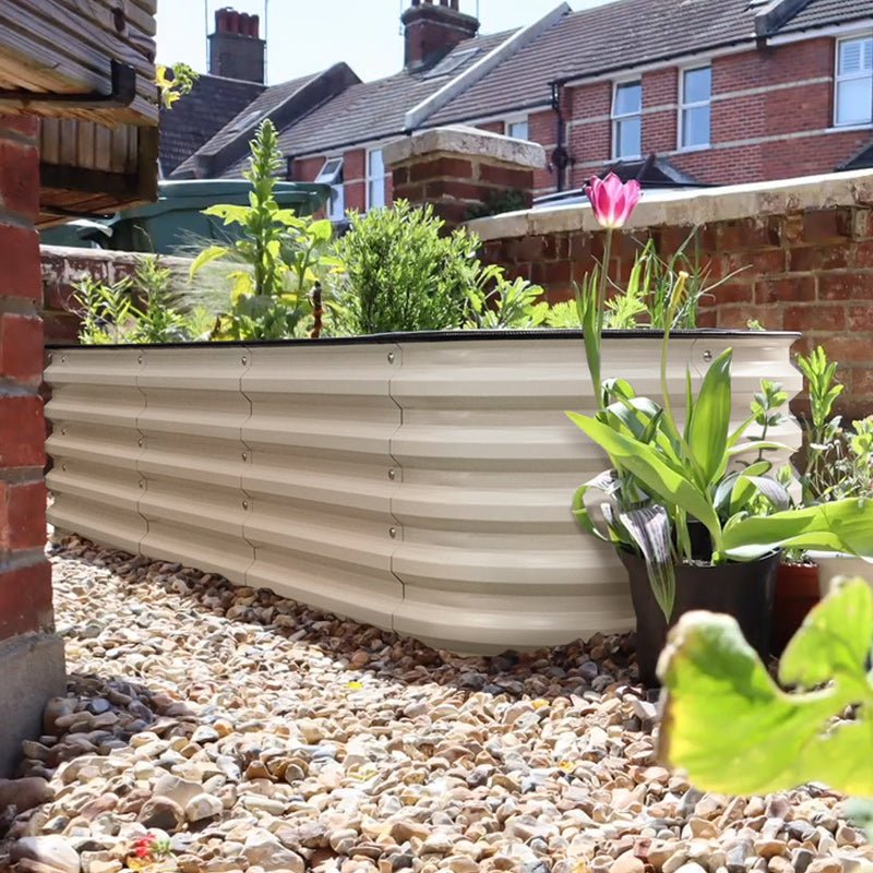 17 inches tall raised garden boxes-Vegega